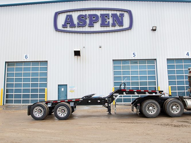 40 TON TANDEM AXLE JEEP - Aspen Custom Trailers